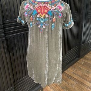 Johnny Was | Tops | Nwt Johnny Was Velvet Tunic Size S | Poshmark